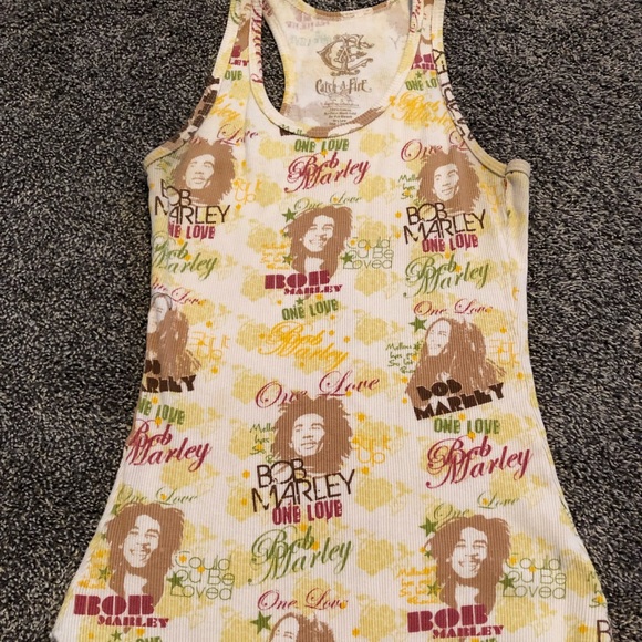Tops | Bob Marley Tank Top | Poshmark